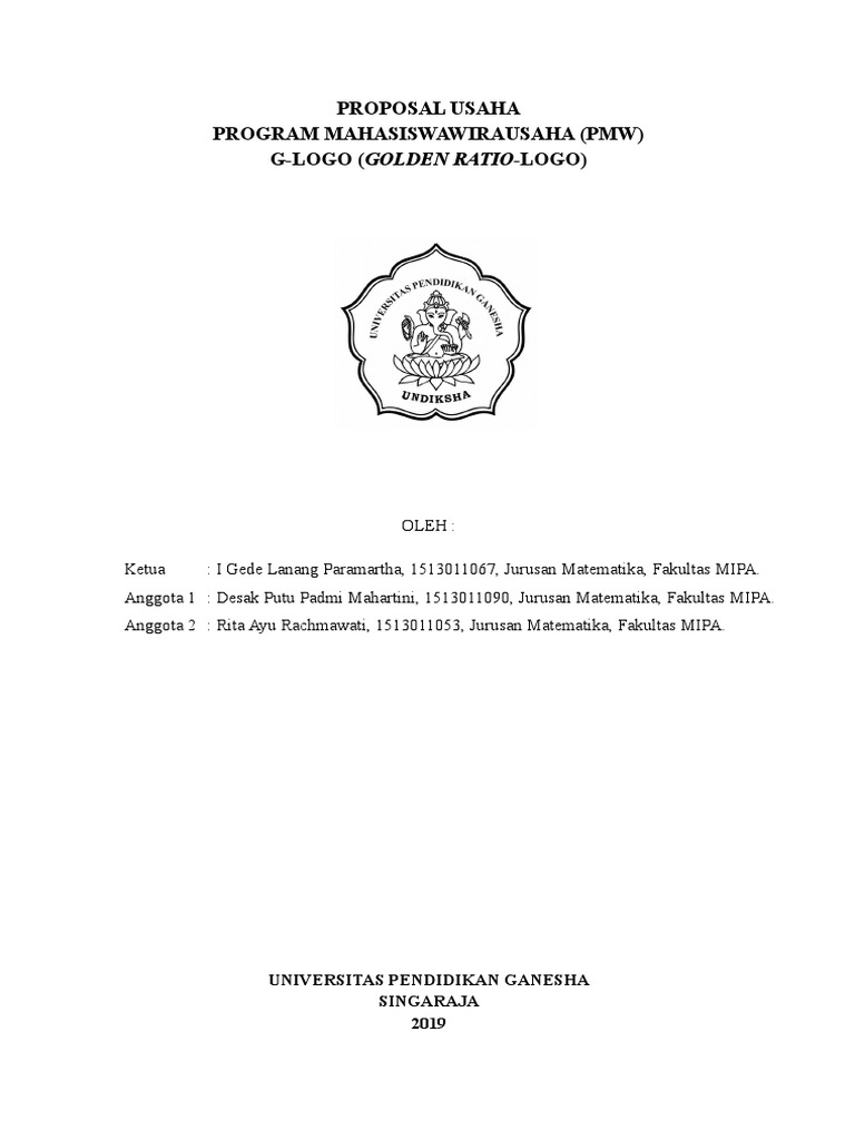 Pembuatan Logo G-Logo dengan PMW | PDF | Bisnis