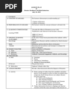 DRRM Lesson Plan | PDF | Lesson Plan | Learning