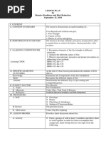 DRR Module 1 Detailed Lesson Plan | PDF | Hazards | Natural Disasters