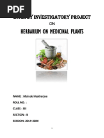 Herbarium Format Project | PDF | Botany | Plants