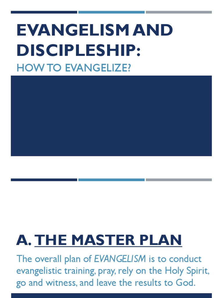 Evangelism and Discipleship | PDF | Evangelism | John The Baptist