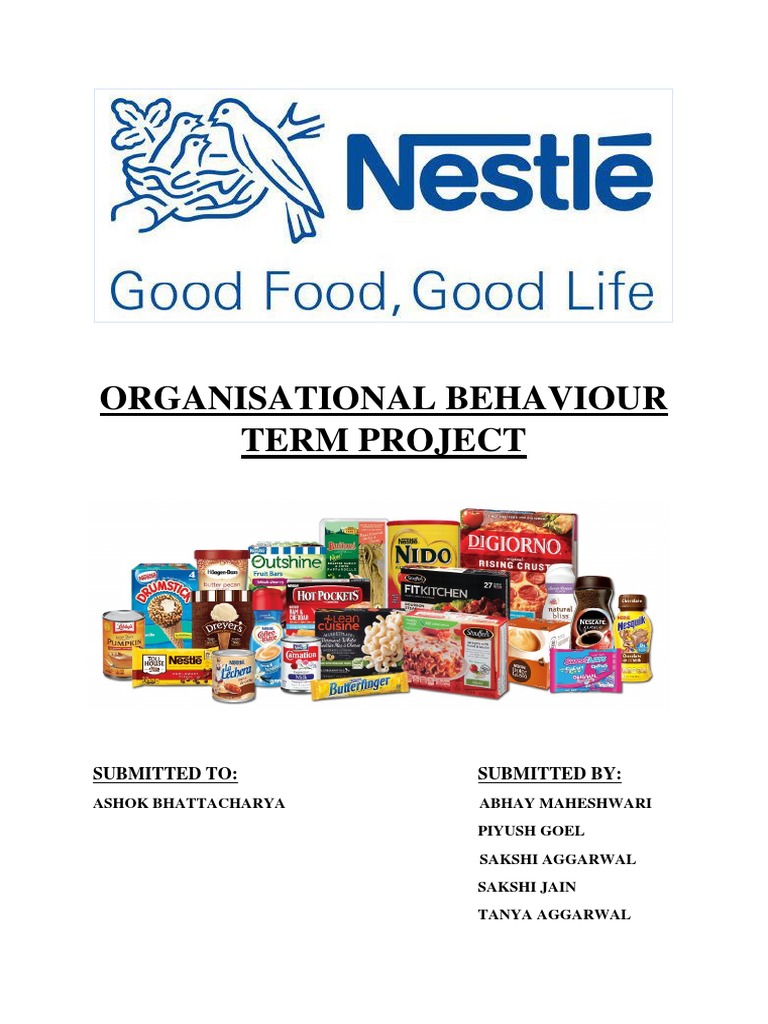 Nestle Cover Page | PDF