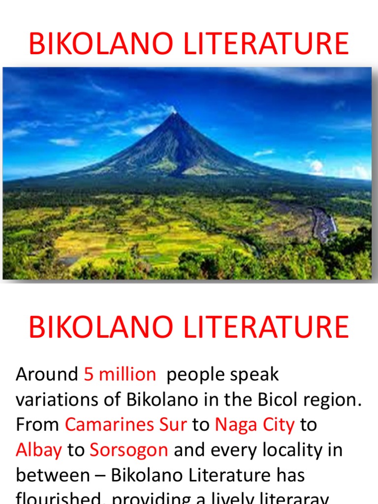 Bikolano Literature 21st Century 2nd Lesson | PDF