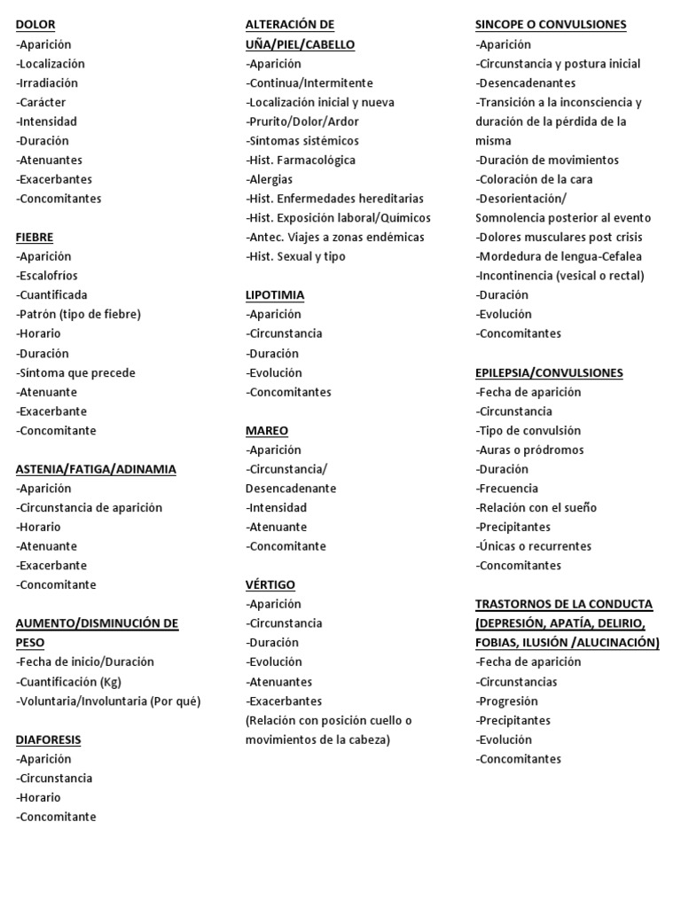 Signos y síntomas del dolor | PDF | Síntomas y signos | Enfermedades y ...
