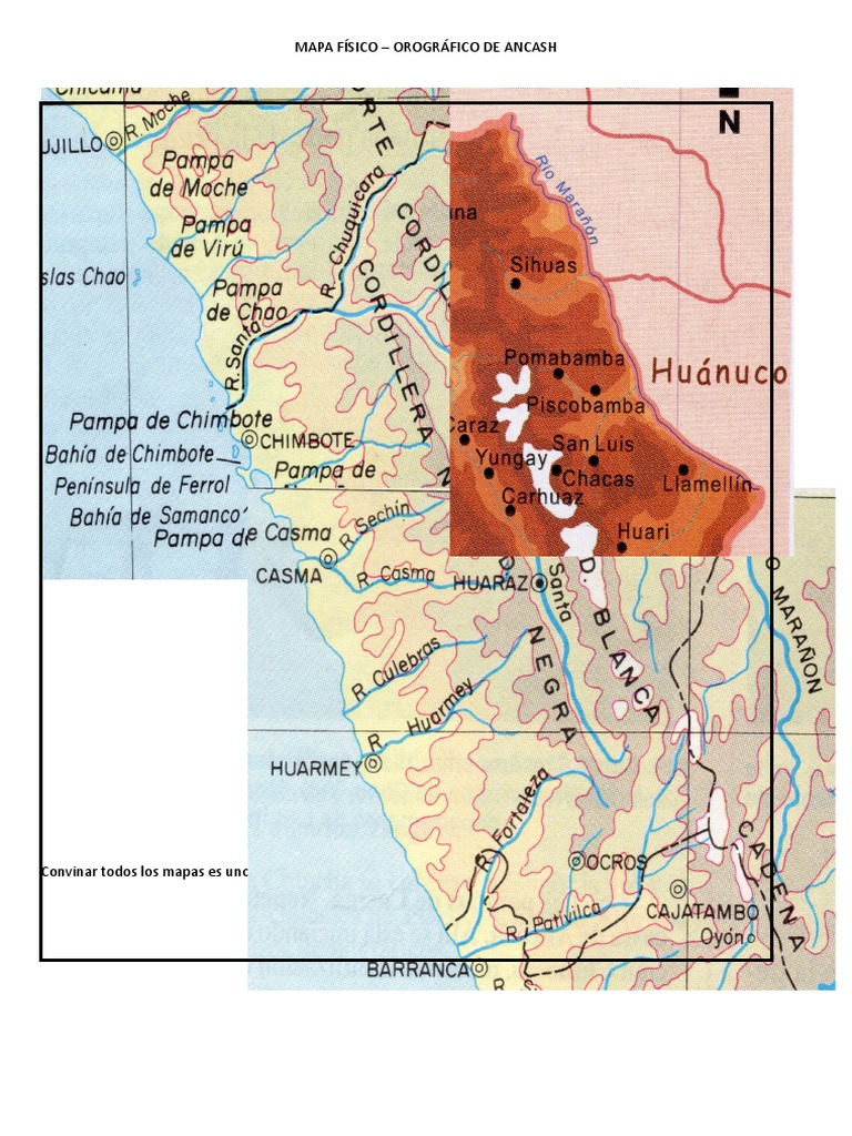 Mapa de Ancash - 2 | PDF
