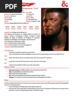 Ireena Kolyana D&D Character Stats | PDF