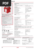 IFM Speed Relay DD0203 Data Sheet | PDF | Relay | Power Supply