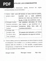 Palabras Terminadas en Ción, Sión, Xión y Cción | PDF | Artes del ...