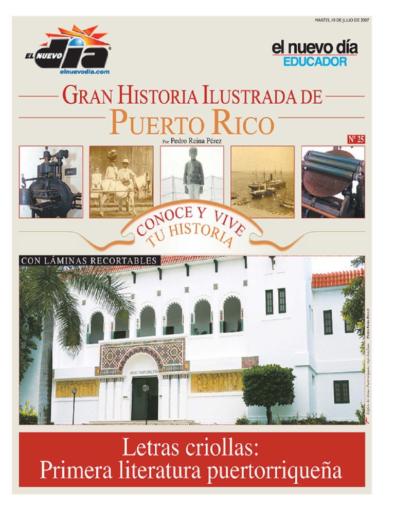 25 Historia de Puerto Rico Julio 10 2007 | PDF