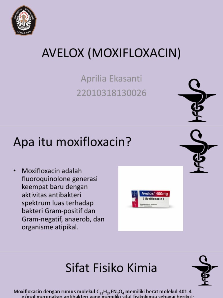 Kimia Medisinal Moxifloxacin | PDF | Pengembangan Diri | Kesehatan Holistik