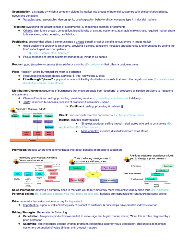 Segmentation:: Flow Through "Places" | Download Free PDF | Market ...
