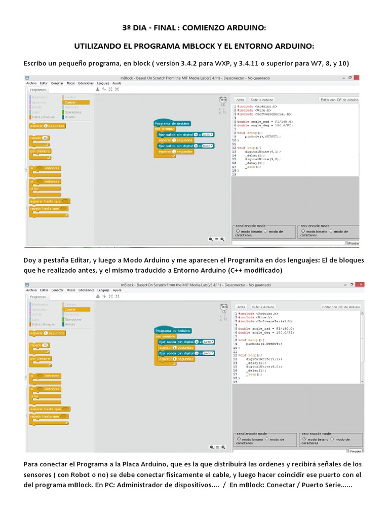 4 - Mblock - Arduino | PDF