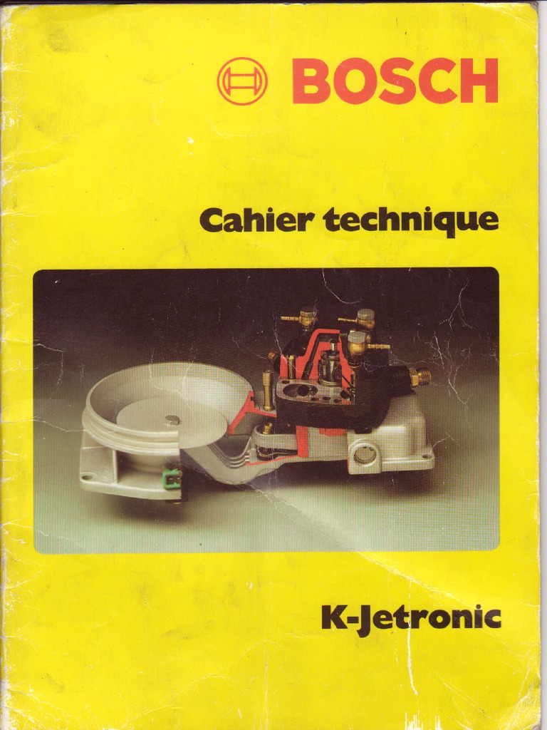 Système d'injection K-Jetronic Bosch | PDF | Carburateur | Injection ...