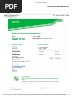 12.6$ Your Grab E-Receipt | PDF