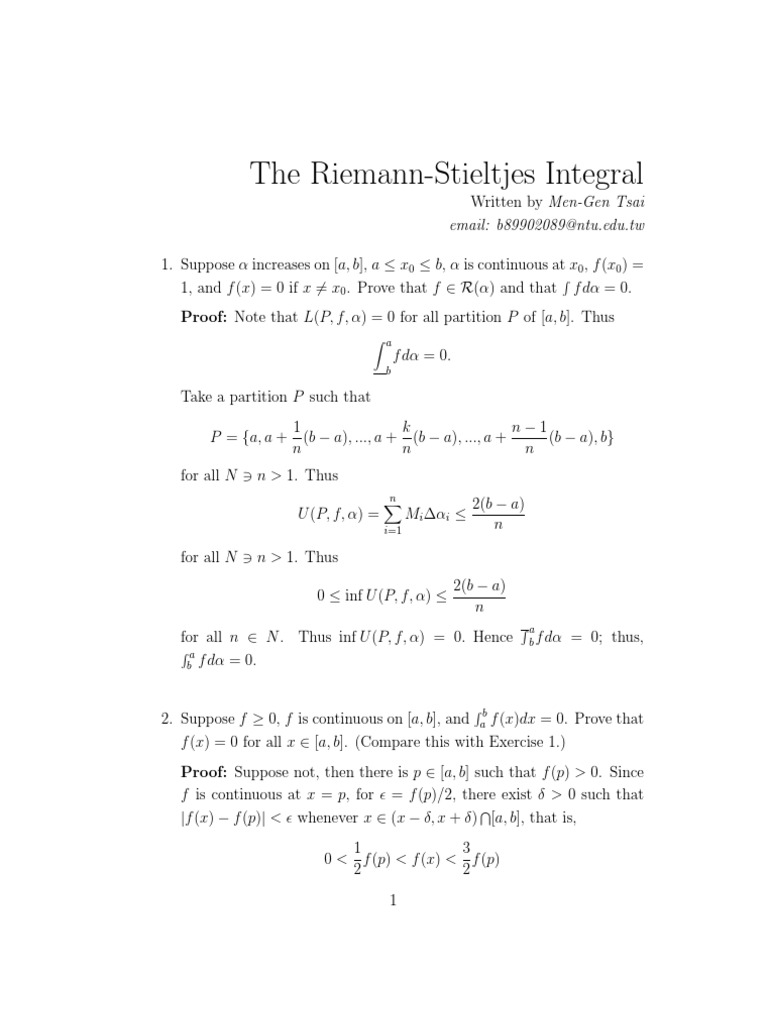 Rudin 6 | PDF | Series (Mathematics) | Integral