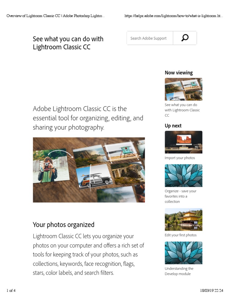 Overview of Lightroom Classic CC - Adobe Photoshop Lightroom CC ...