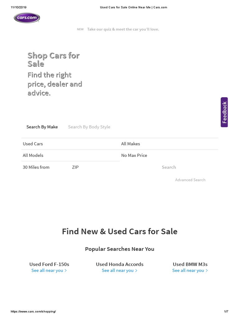 Used Cars | PDF | Pickup Truck | Used Car