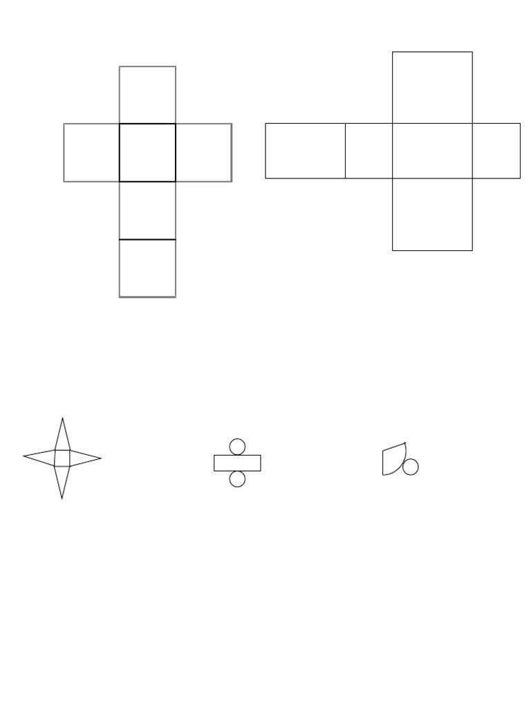 Corpuri Geometrice Desfasurate | PDF