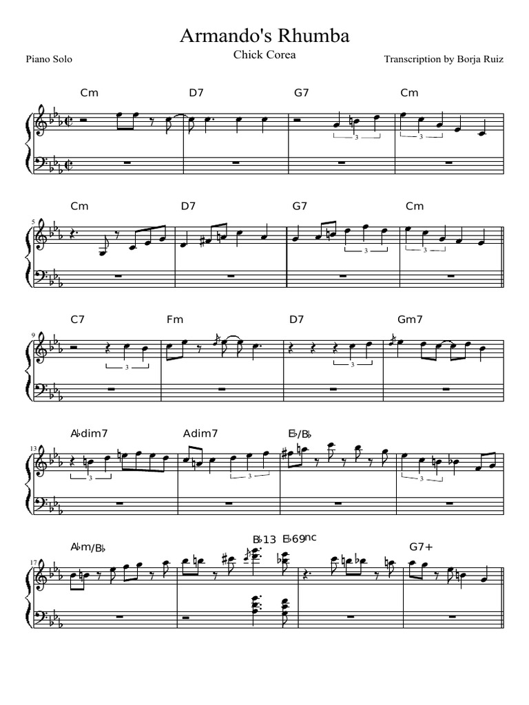 Armandos Rhumba PDF | PDF