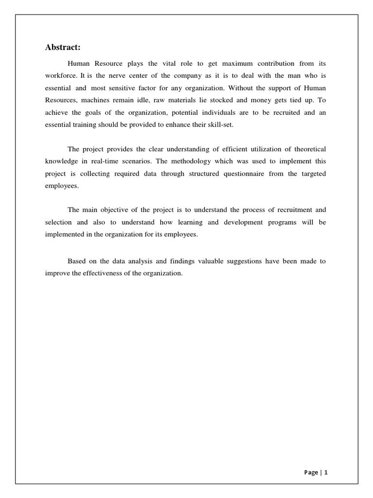 Recruitment and Selection Process | PDF | Recruitment | Human Resource ...