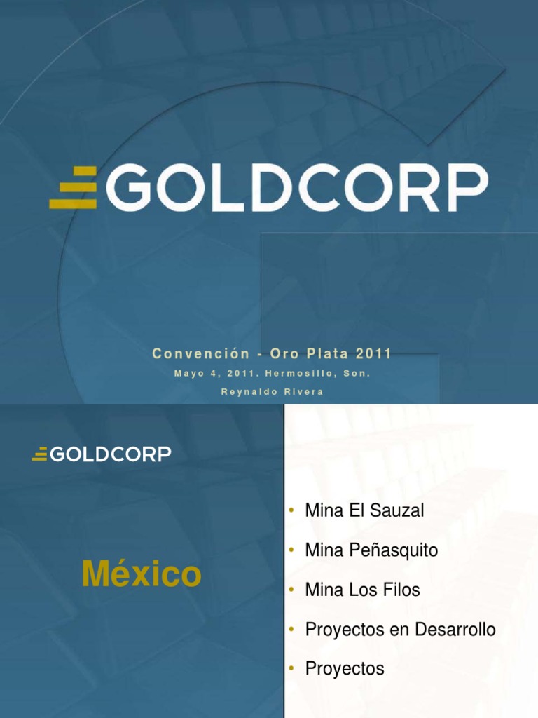 Gold Corp | PDF | Clasificación de minerales | Recurso