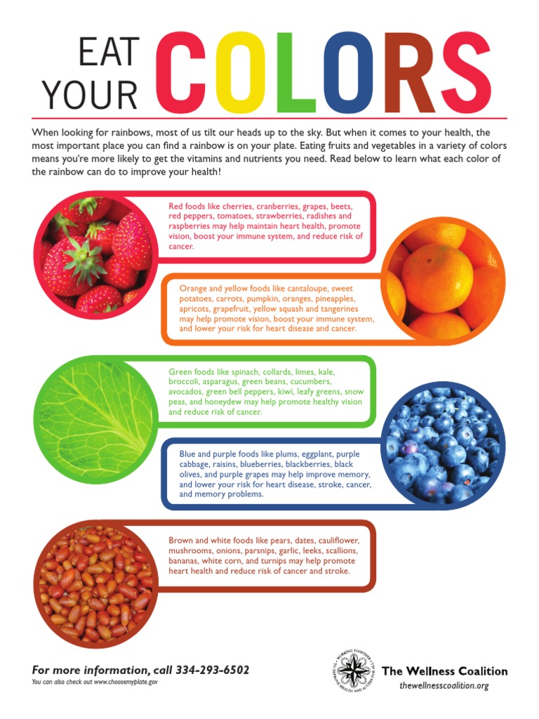 Eat Your Colors | PDF | Vegetables | Crops