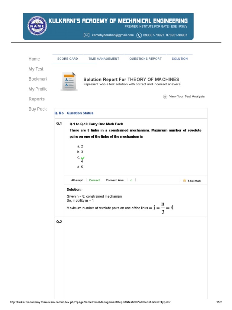 Test | PDF | Rotation Around A Fixed Axis | Torque