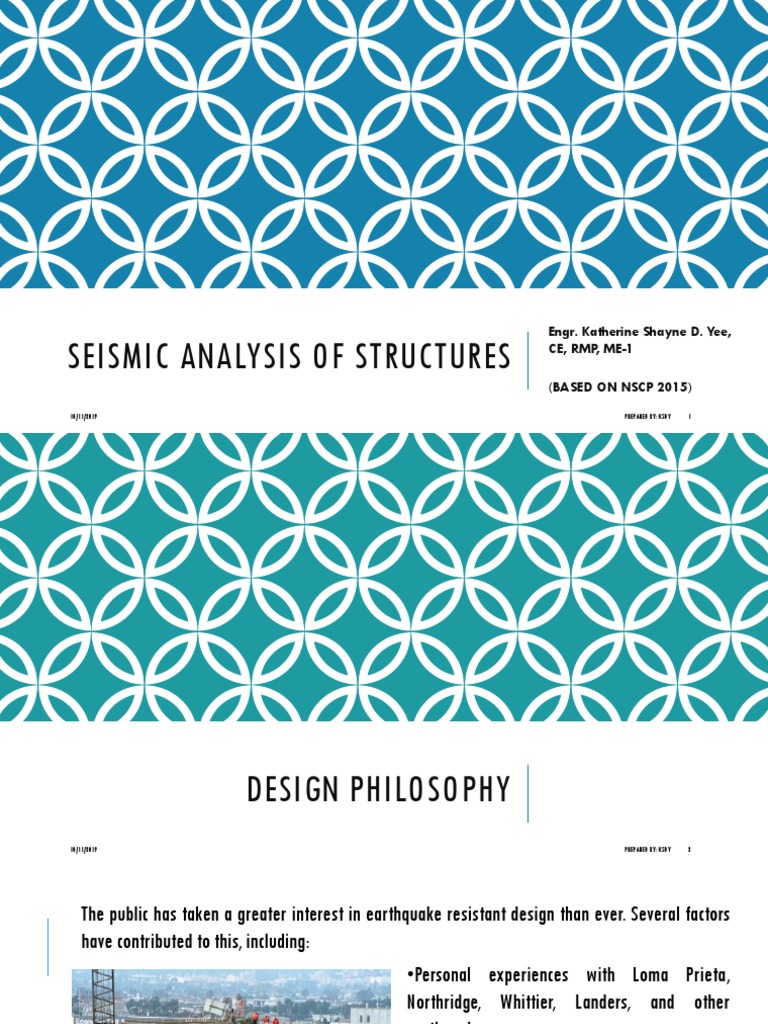 3 - Seismic Analysis From NSCP 2015 | PDF | Applied And ...