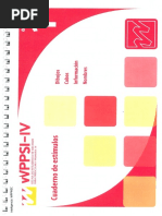 Wppsi Protocolo de Registro | PDF | Pruebas psicologicas | Recopilación de datos