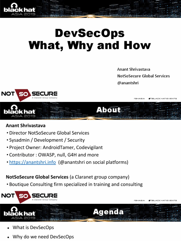 DevSecOps What, Why and How | PDF | Vulnerability (Computing) | Digital ...
