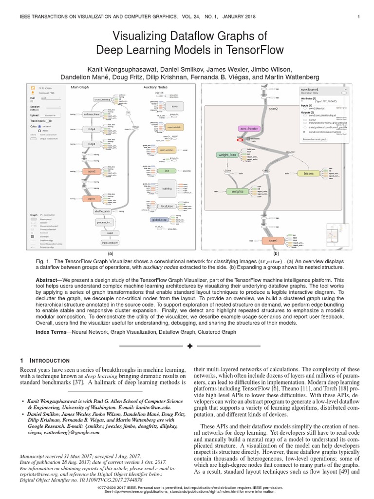 Visualizing Dataflow Graphs of Deep Learning Models in Tensorflow | Download Free PDF | Deep ...