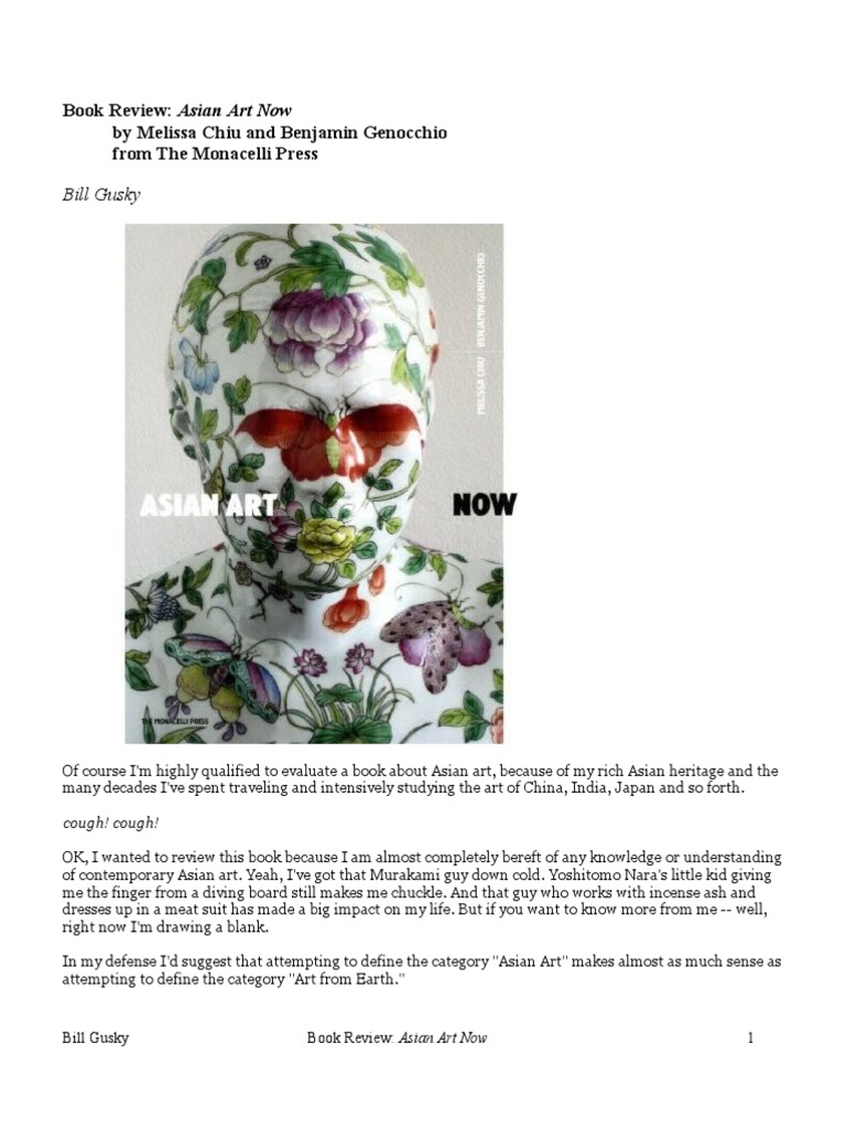 Book Review: "Asian Art Now" by Melissa Chiu and Benjamin Genocchio ...
