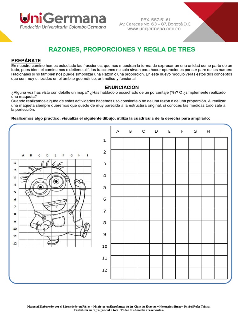 Razones y Proporciones | PDF | Proporción | Ecuaciones