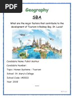 Geography Final Sba | PDF | Erosion | Coast