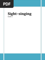 NYSSMA Sight Reading Handbook PDF | PDF