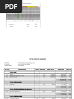 Contoh Back-Up-Data Pengawasan Bangunan | PDF