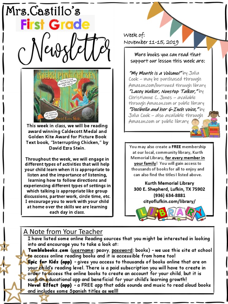 Parent Newsletter | PDF | Behavior Modification | Cognition