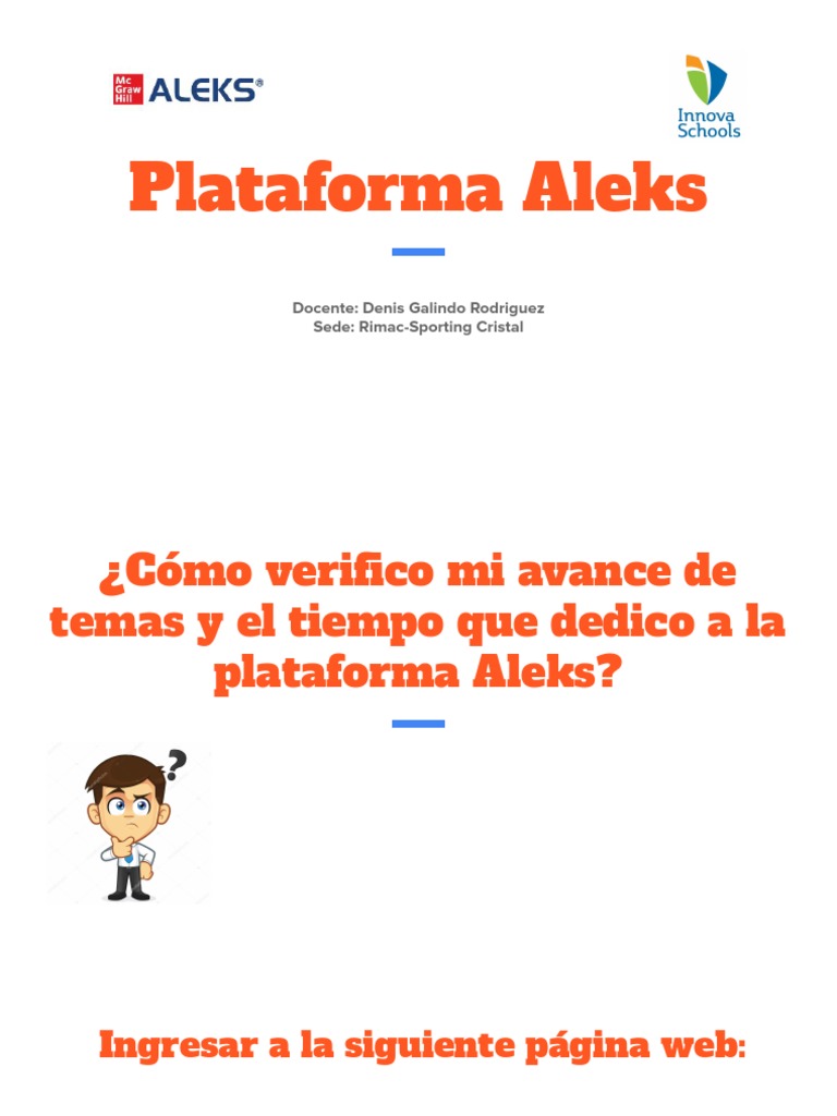 Plataforma Aleks | PDF
