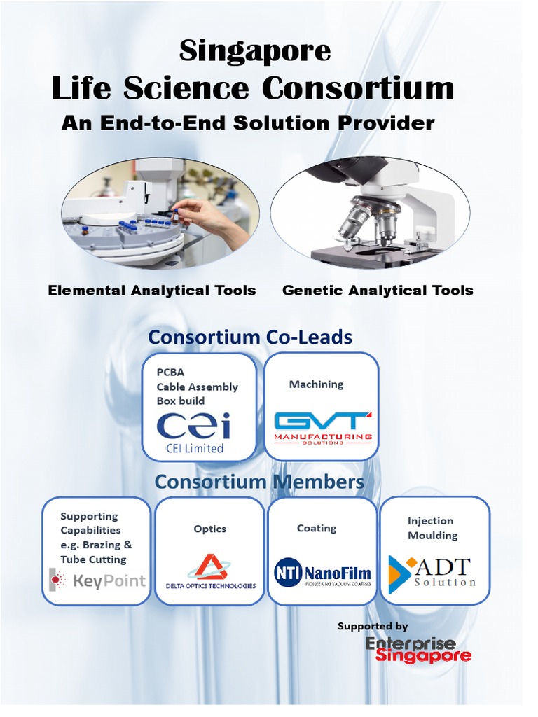 Life Sciences Consortium Poster Cum Front Page Brochure R1 | PDF ...