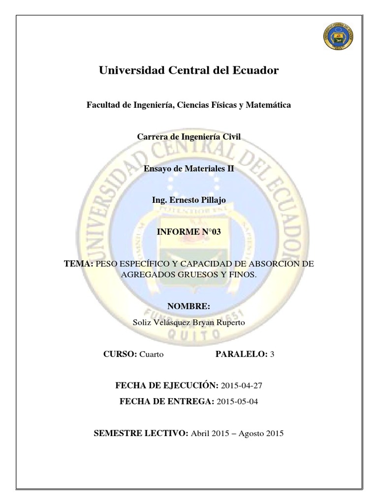 Caratula UCE | PDF