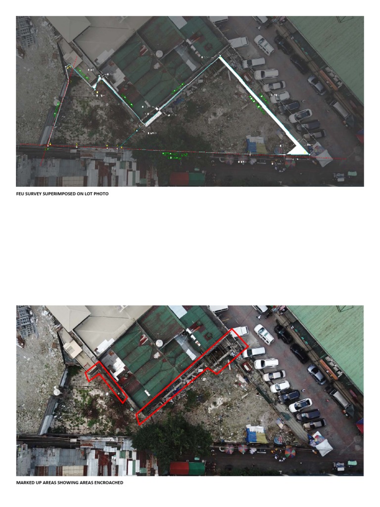 01 - Plan Showing Encroachment | PDF