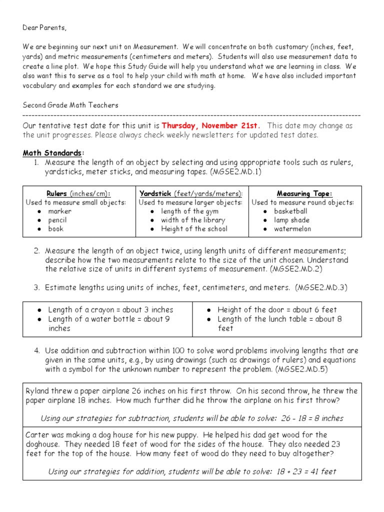 7 Pl-Measurement 1 | PDF | Foot (Unit) | Measurement