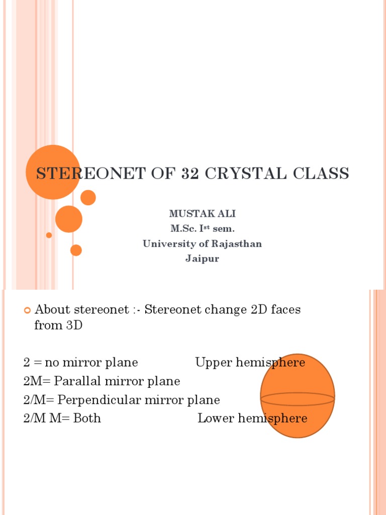 32 Crystal Classes | PDF | Mineralogy | Minerals