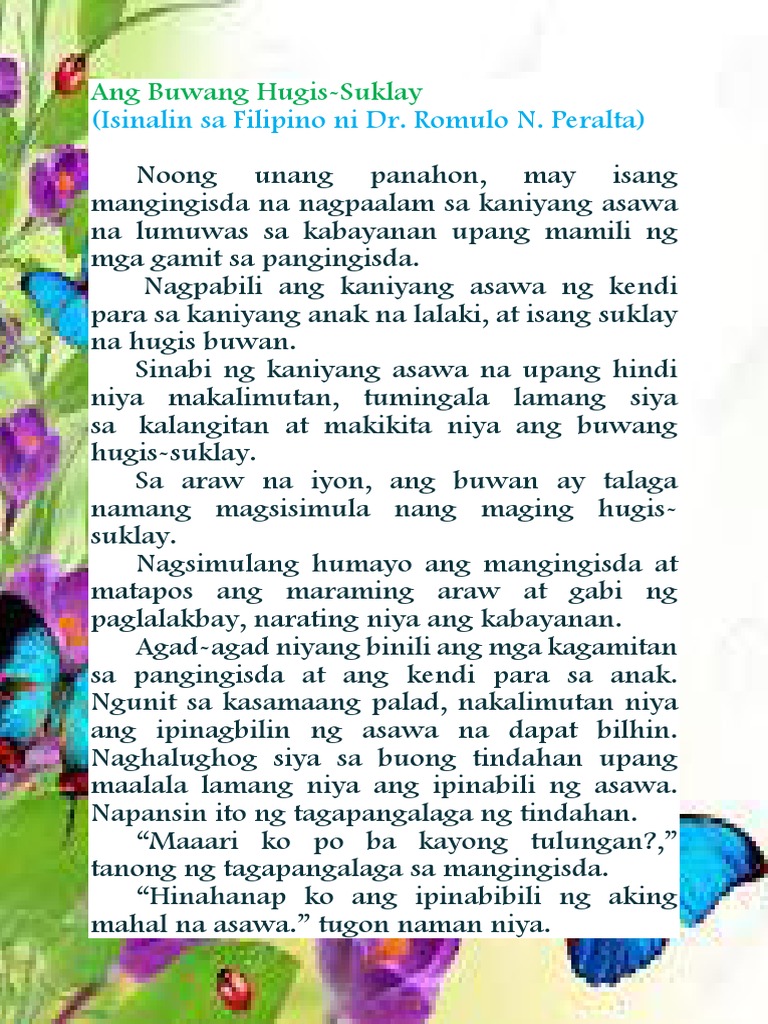 Ang Buwang Hugis Suklay | PDF