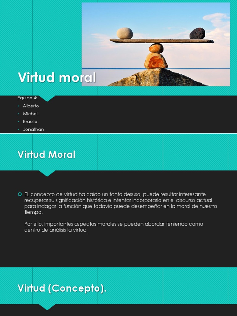 Virtud Moral | PDF | Virtud | Moralidad