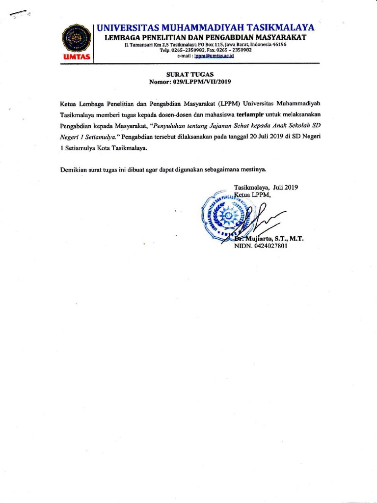 Laporan Pengmas | PDF