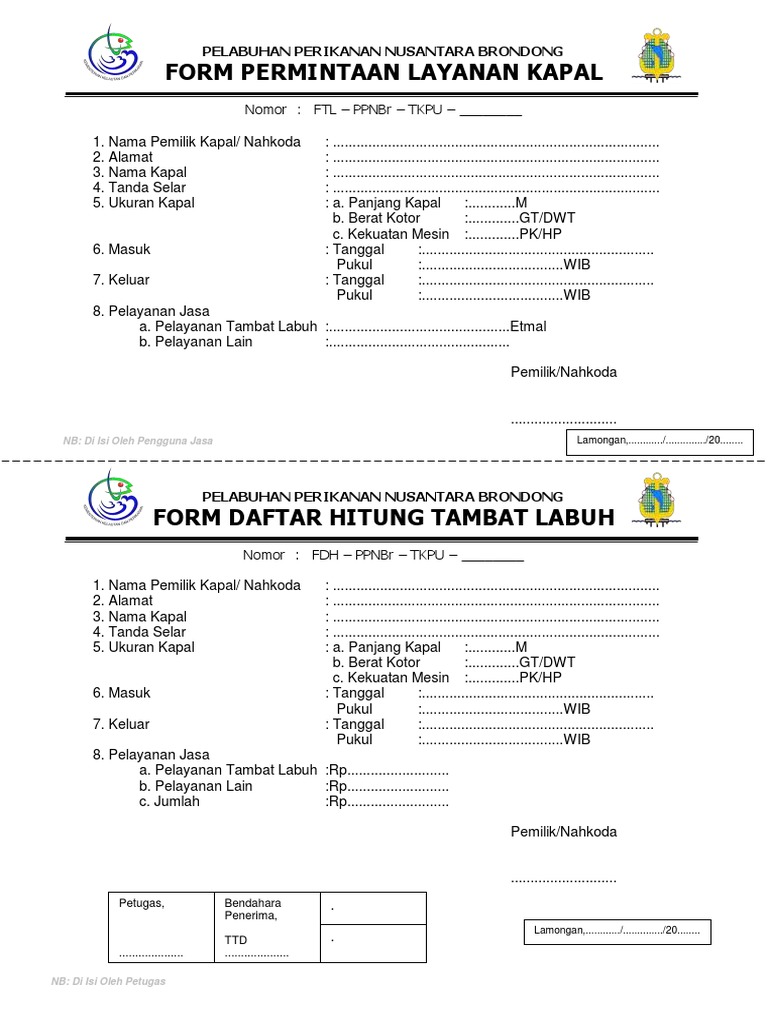 Tambat Labuh | PDF