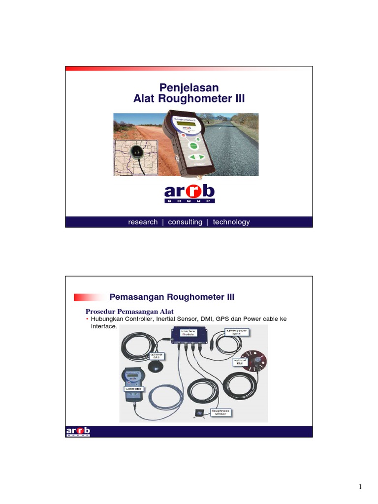 Penjelasan Roughometer III | PDF