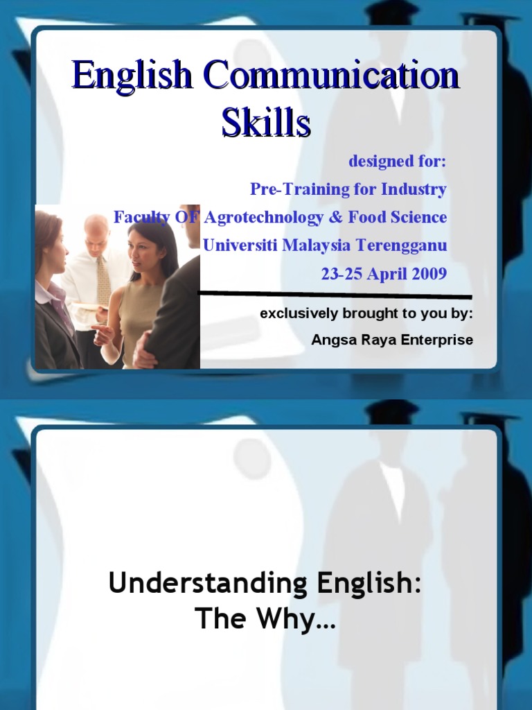 English Communication Skills Guide | PDF | Communication | Nonverbal ...