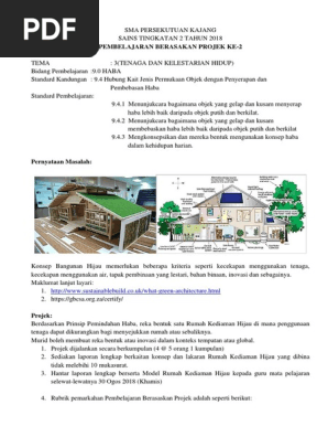 Pbl Sains Tingkatan 2 Pbl Sains Shizuru Sahaku